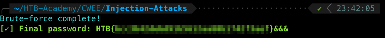 Injection Attacks - Applied Review · Gabe's Writeups