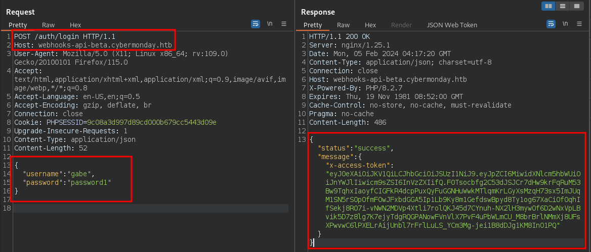 JWT Attacks - Applied Review · Gabe's Writeups