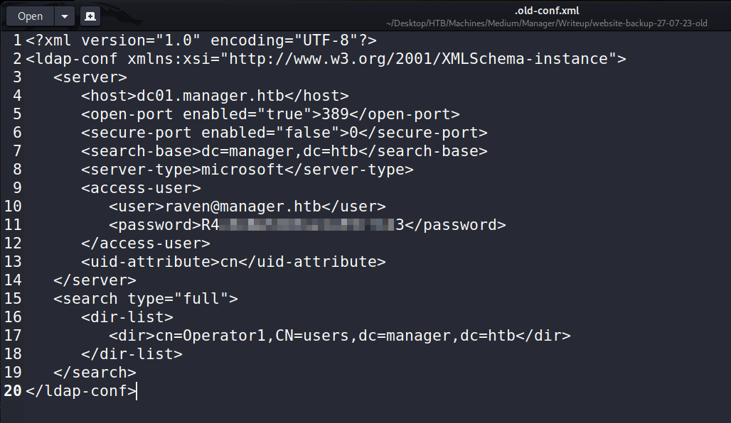 Manager - HTB · Gabe's Writeups